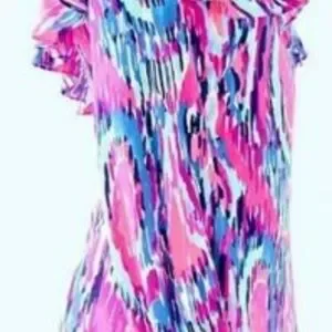 Lilly Pulitzer | Dresses | Lily Pulitzer Amante Silk Jersey Lined One ...
